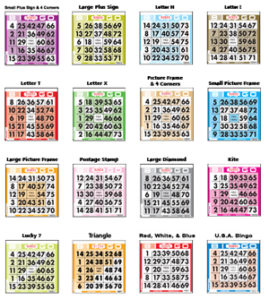 Preprints™ Pattern Bingo Paper | Frank Moran and Sons Bingo Supplies & Equipment