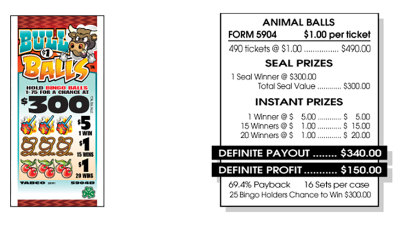 Tabco | Frank Moran and Sons Bingo Supplies & Equipment